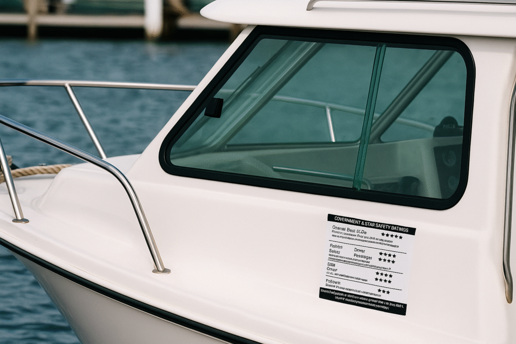 Vessel Signature Label - Certi Motix